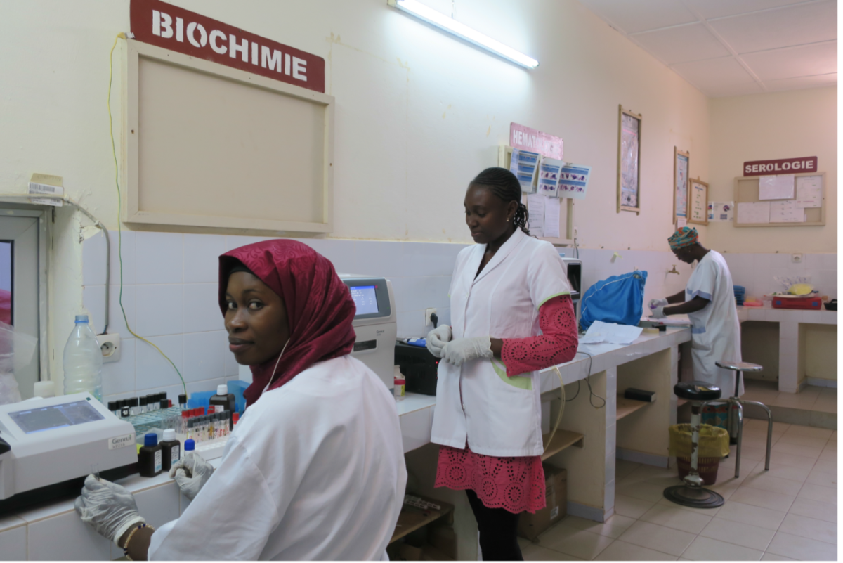 Audit du laboratoire du Centre de Santé d'OUSSOUYE au Sénégal- mars ...